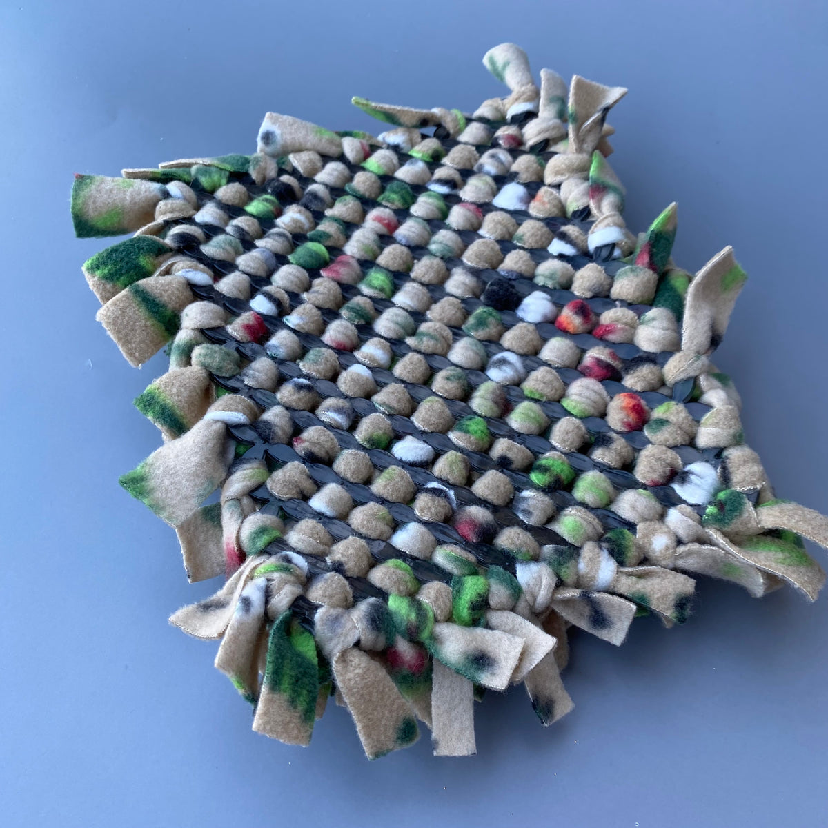 Fleece foraging mat for hedgehogs. Snuffle mat activity mat. – The Hoghouse