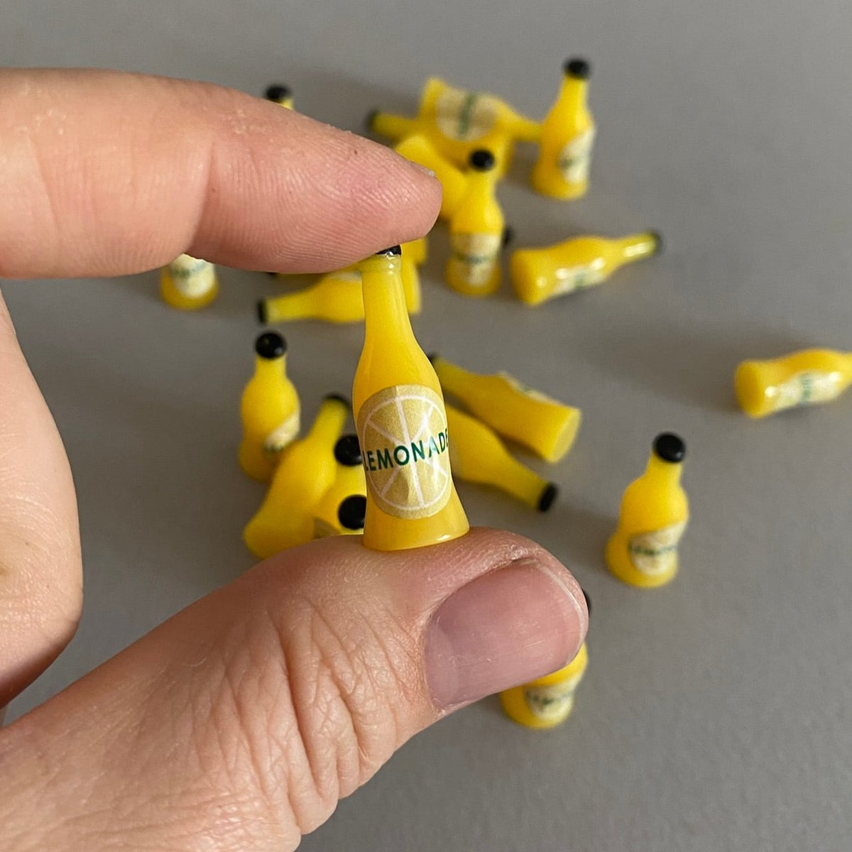 Lemonade photo prop. Lemons and lemonade bottle resin props for photos ...